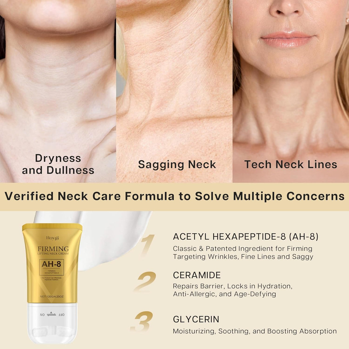HOYGI AH-8 Firming Neck Cream